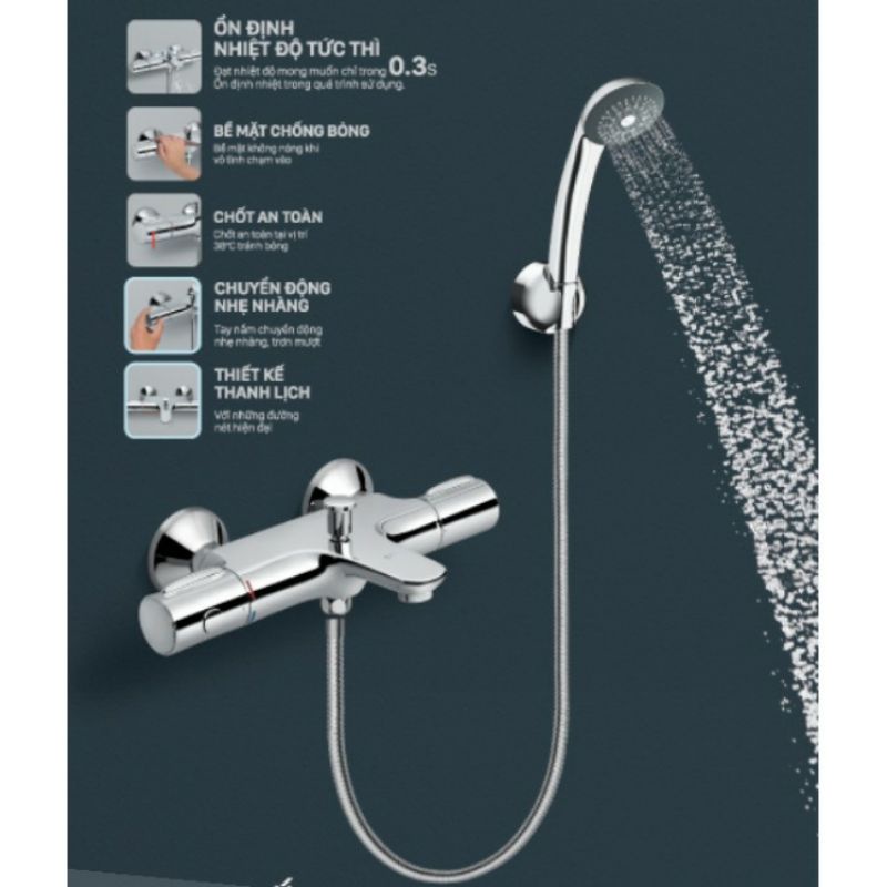 Vòi Sen Tắm Inax BFV-3413T-4C Nhiệt Độ hàng chính hãng | Shopee Việt Nam