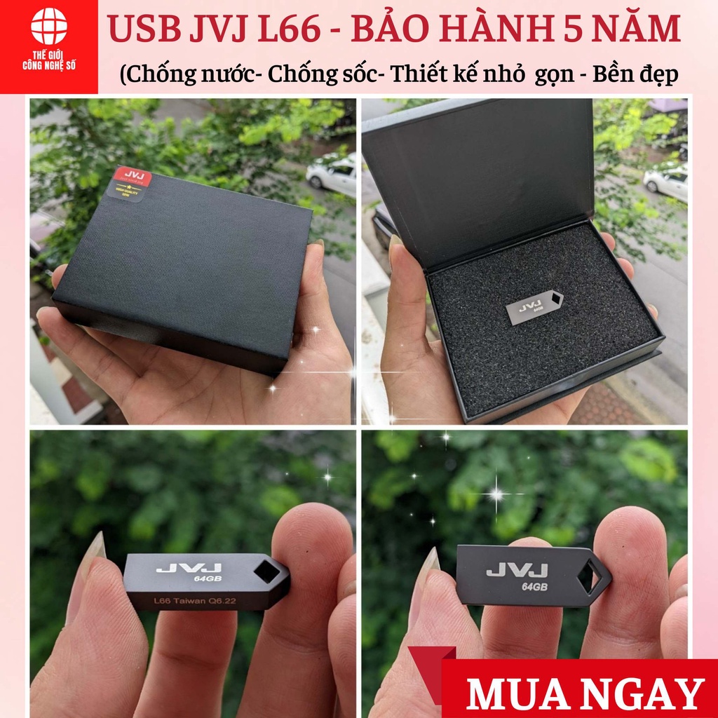 USB 64GB, 32GB, 16GB, 8GB, 4GB, JVJ S3/S2/L66/L99- USB Chống nước ...