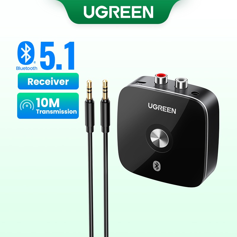 Bộ thu Bluetooth UGREEN 3.5mm 5.1 APTX HD / 5.0 Bộ chuyển đổi âm nhạc Auido không dây cho nhạc ô ...