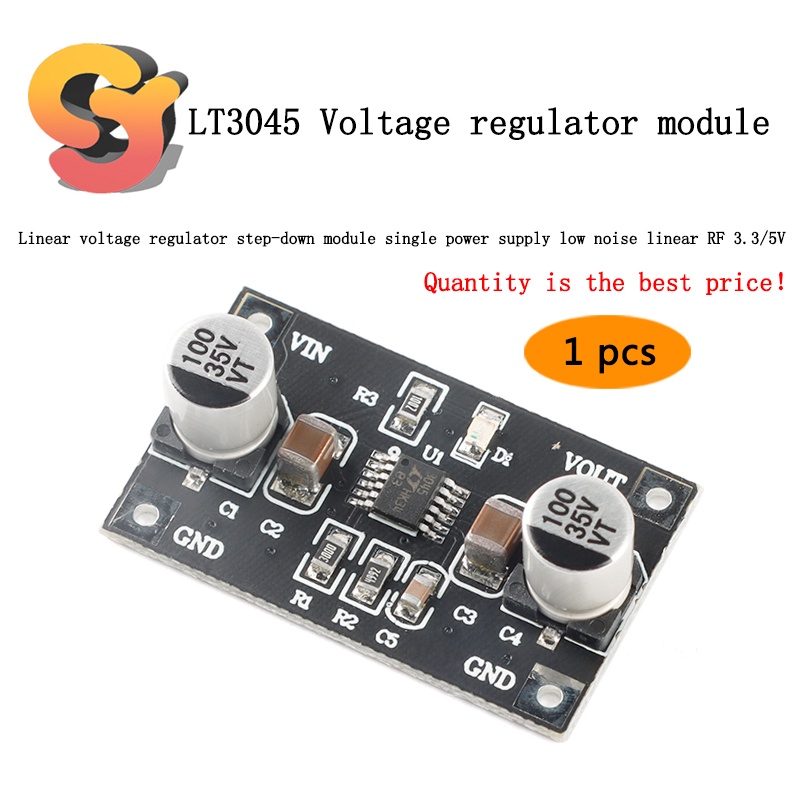 1 Mô Đun Điều Chỉnh Điện Áp Tuyến Tính LT3045 RF 3.3 / 5V Tiếng Ồn Thấp ...