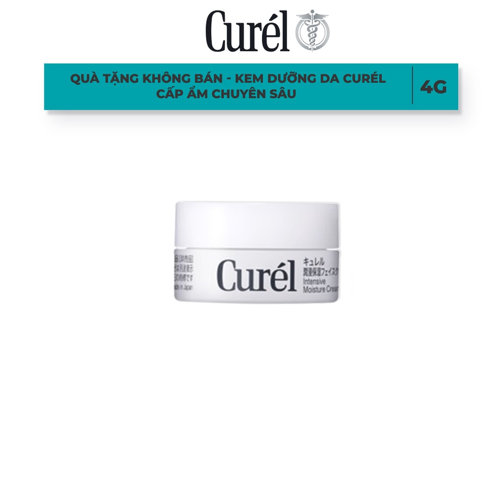 Quà tặng không bán - Kem dưỡng da cấp ẩm chuyên sâu Curel 4g | Shopee Việt Nam