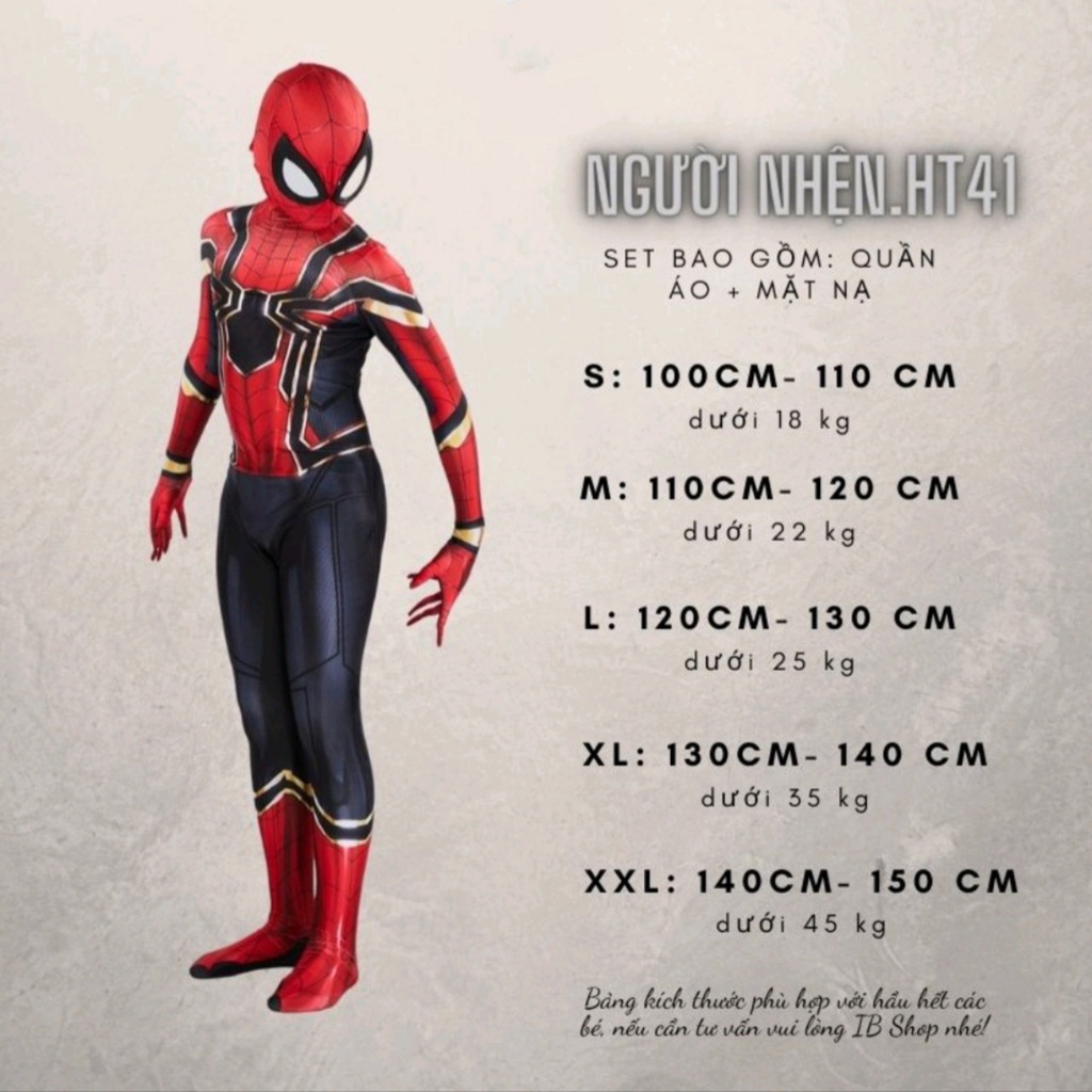 (Có Sẵn) Bộ Áo Liền Quần Bodysuit Hóa Trang Nhân Vật Siêu Anh Hùng ...