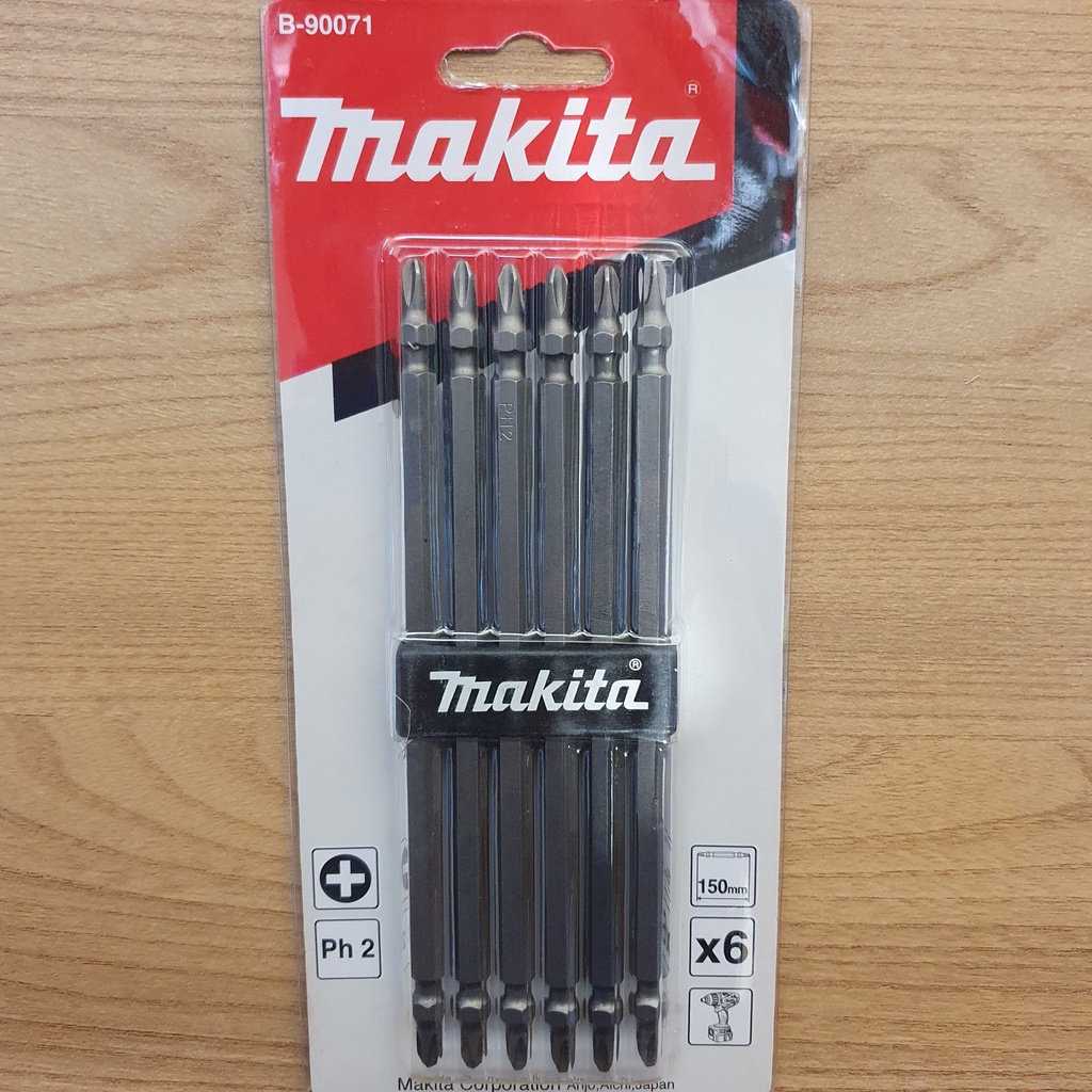 Mũi vặn vít ,đầu vít 2 đầu PH2x150mm Makita B-90071 (giá 1 cái ...
