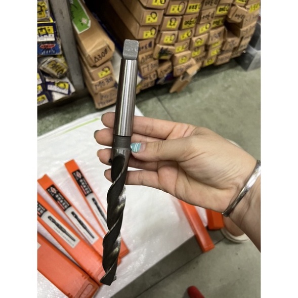 Mũi Khoan thép trắng chuôi côn từ phi 14mm đến phi 30mm | Shopee Việt Nam