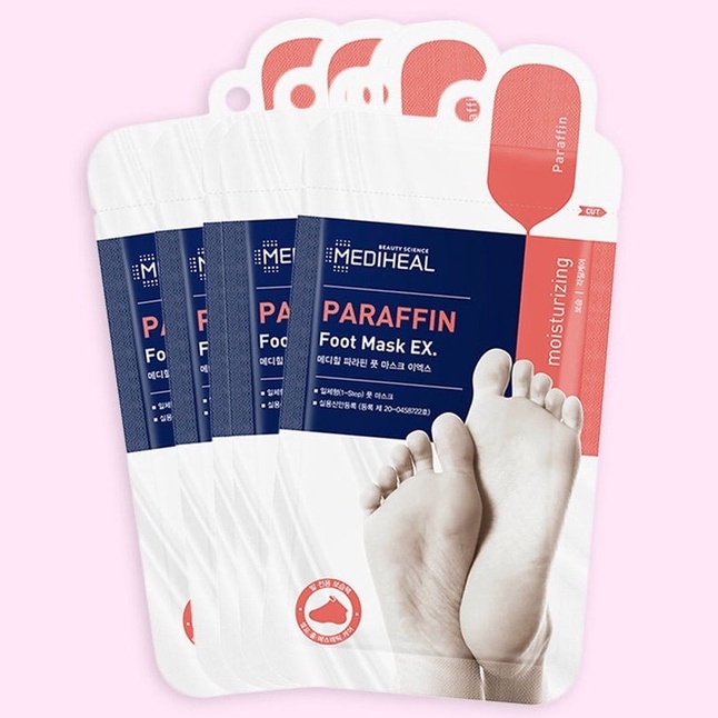 Mặt nạ chân Paraffin Foot Mask EX (hộp 5 mask x 2 chân) | Shopee Việt Nam