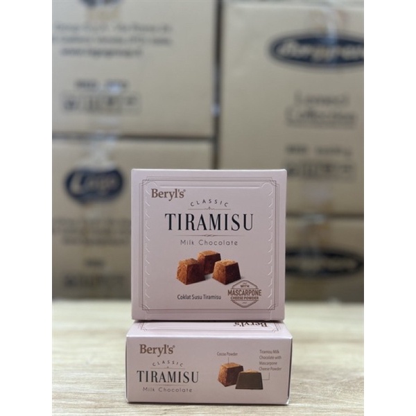 Socola Beryl’s Tiramisu Chocolate Malaysia hộp 65gram | Shopee Việt Nam