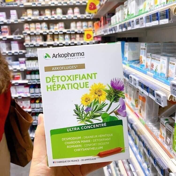 Thải Độc Gan Arkopharma Detoxifiant Hepatique Hộp 20 Ống | Shopee Việt Nam
