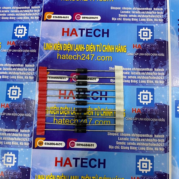 Túi 10 Diode zener 5W 12V 1N5349B 1N5349 5349 cắm DO-201AE | Shopee ...