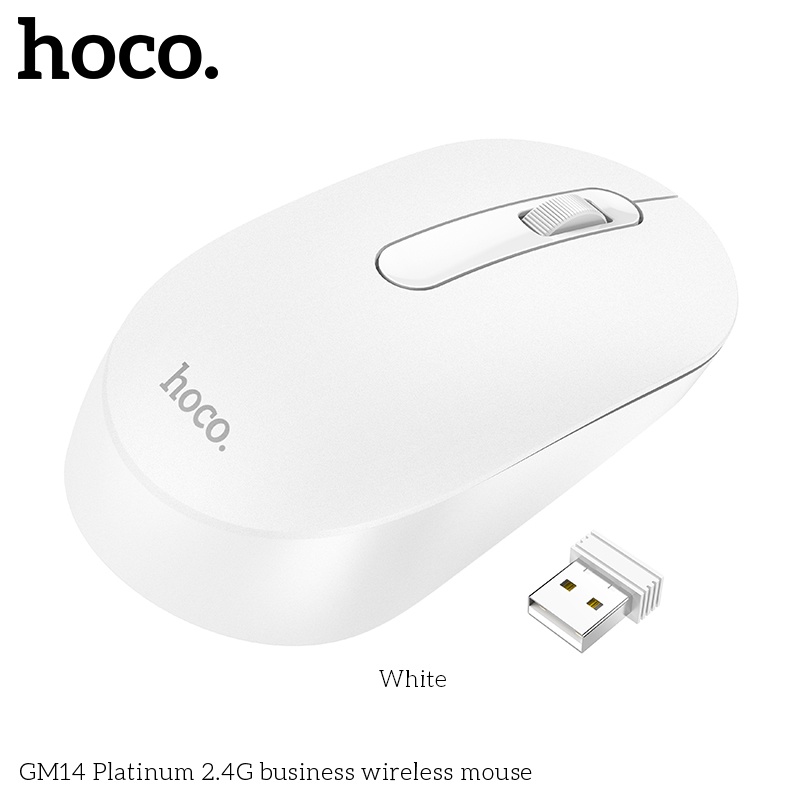 Chuột không dây Hoco GM14 dành cho máy tính PC và Laptop | Shopee Việt Nam