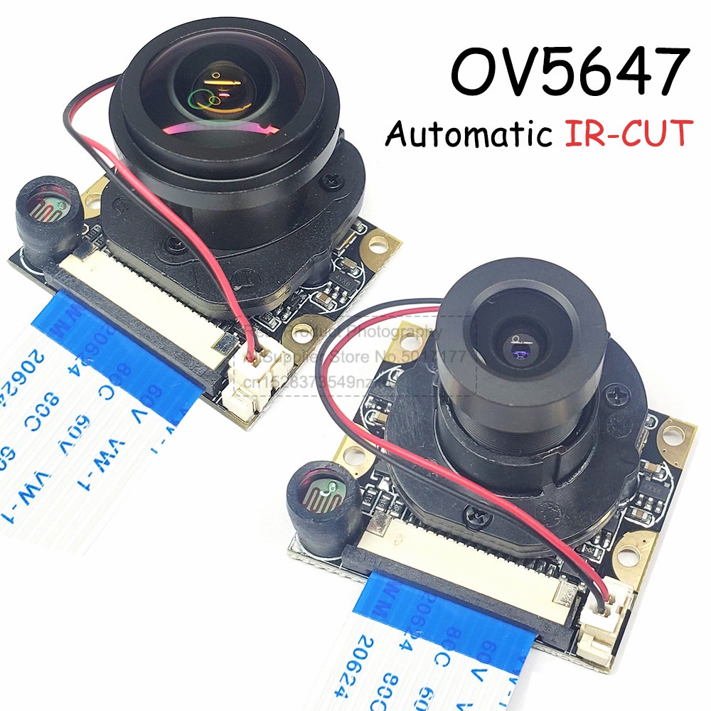 Camera OV5647 Cho Raspberry PI 4B 3B + B Lens 75 175 Độ HD 5MP 1080P ...