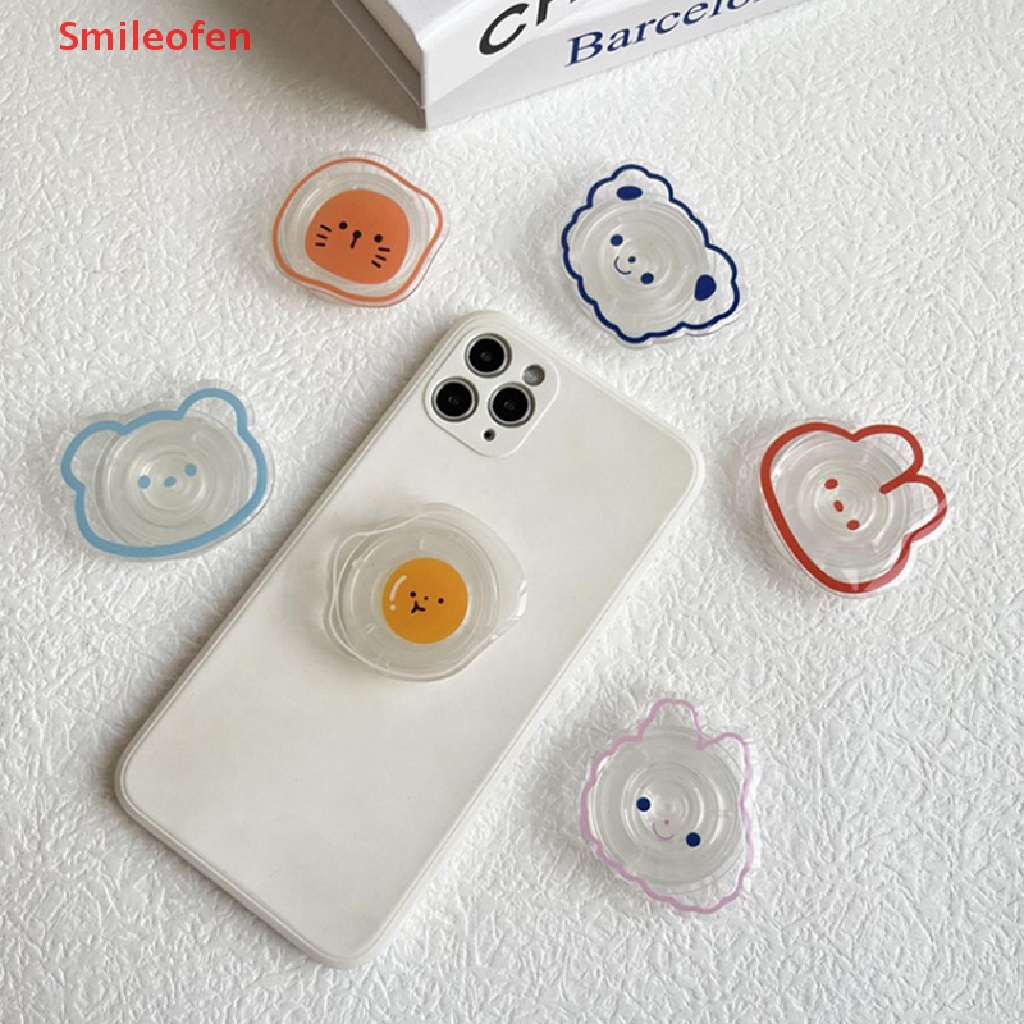[Smileofen] Acrylic Cute Sheep Tulip Universal Grip Tok Phone Holders ...