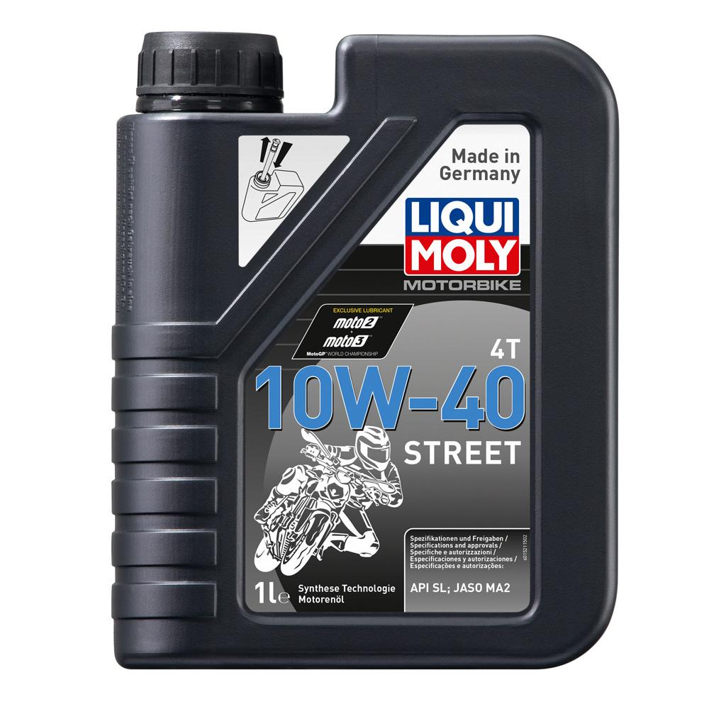 NHỚT MÔ TÔ CAO CẤP LIQUI MOLY 10W-40 4T STREET 1521 1 LÍT | Shopee Việt Nam