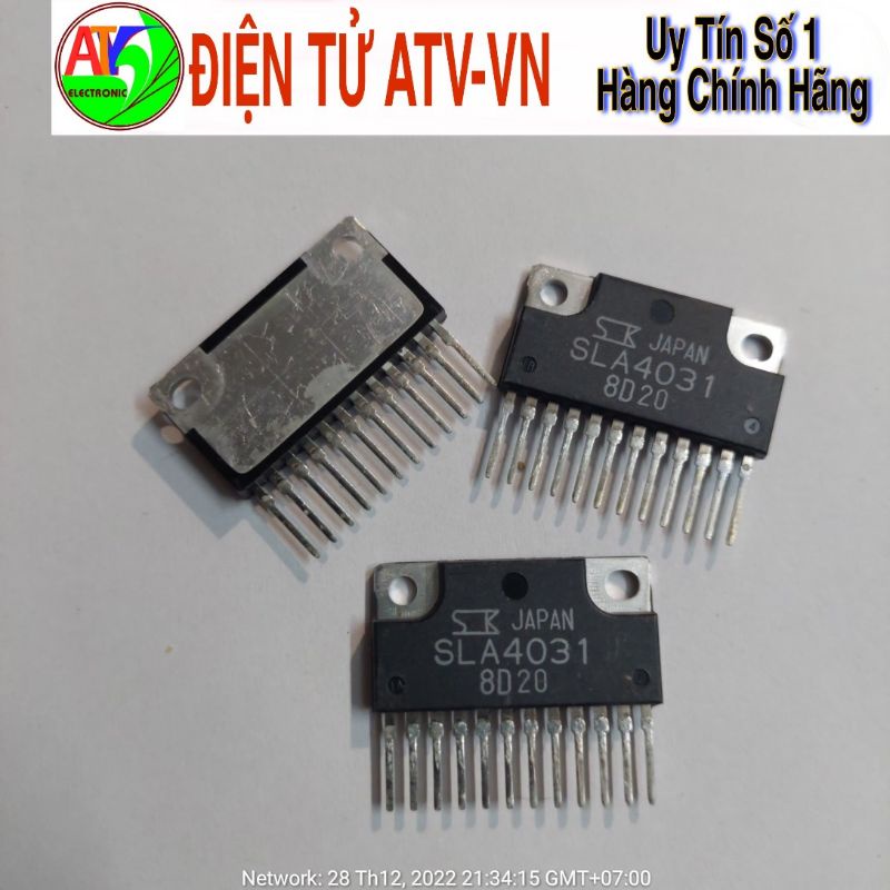 2 IC khuếch đại SLA4031 SLA 4031 120V - 4A hàng nhật xịn | Shopee Việt Nam