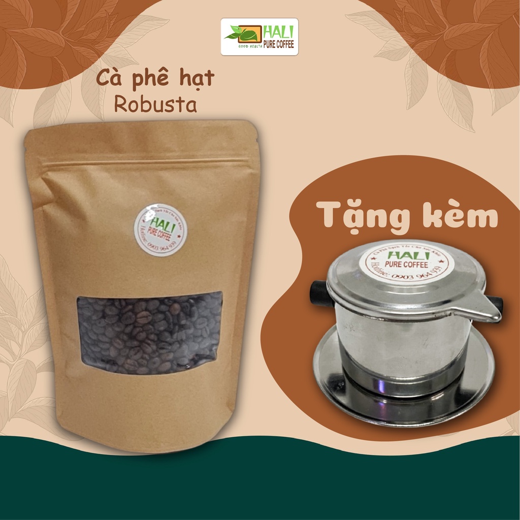 Cafe nguyên chất Robusta - Cà phê hạt đậm đắng, bùi béo, thơm ngon ...