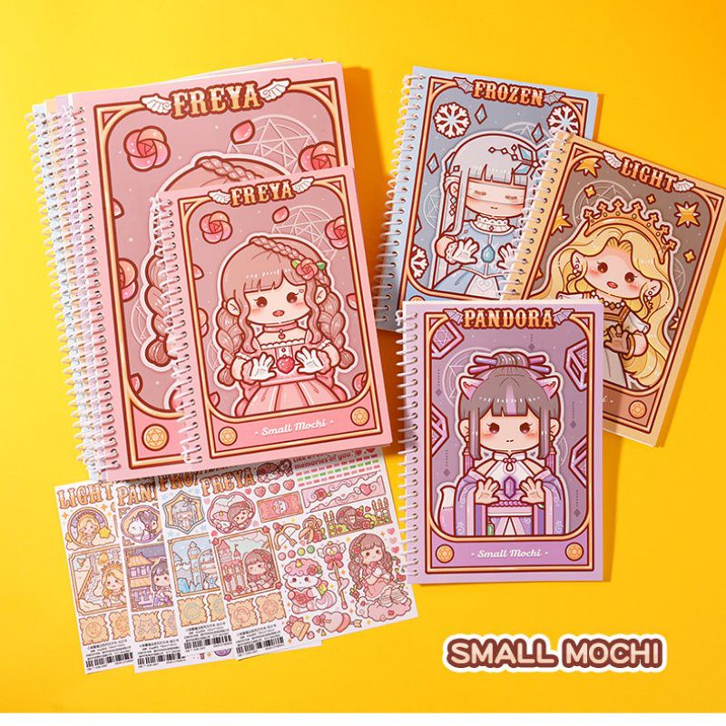Sổ Lưu Trữ SMALL MOCHI + Tặng Kèm Sticker Quyển Sổ Ma Thuật | Shopee ...