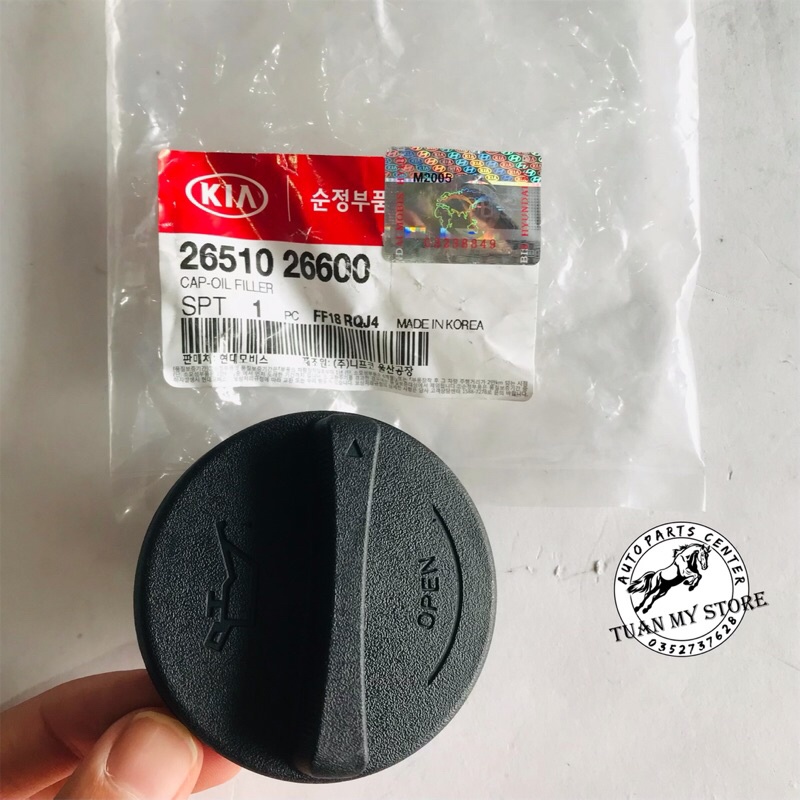 Nắp đổ dầu máy-nắp đổ dầu động cơ Morning-Getz-Grand i10-Accent-Cerato ...