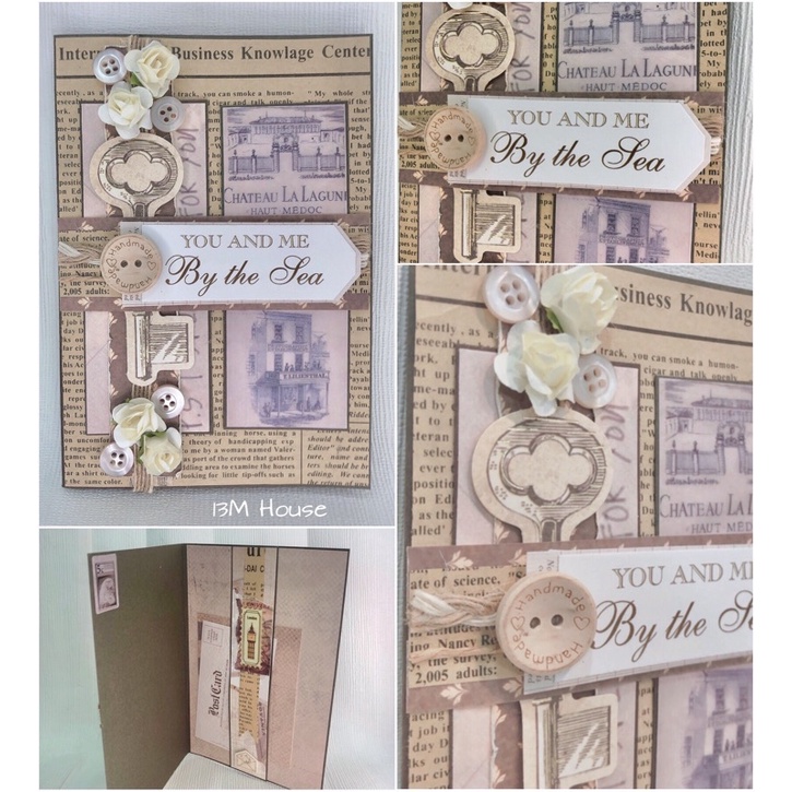 thiệp handmade vintage | Shopee Việt Nam