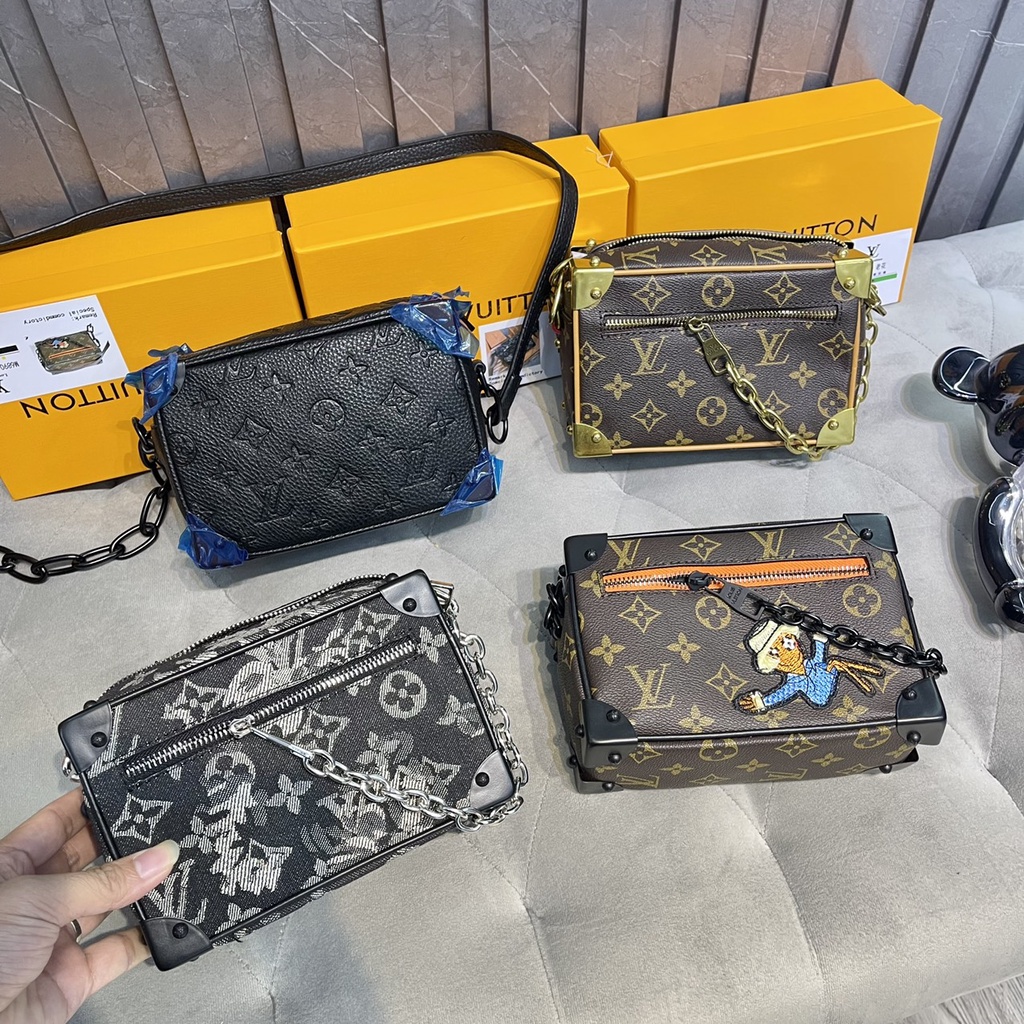 Túi LV Mini Soft Trunk Da Thật Cao Cấp - Túi LV Hoạ Tiết Monogram Full ...