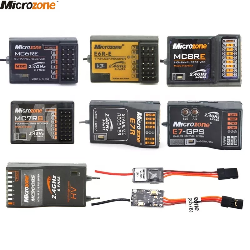 Microzone mc6re mc7rb mini m-sbus Nhận Tín Hiệu 6ch mc8re 8ch Cho mc6c mc8b | Shopee Việt Nam