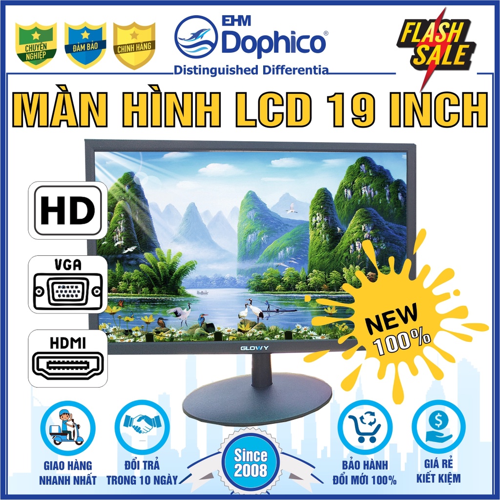 Màn hình LED 19inch Wide – HD 1140 x 900P – Chính hãng Gloway – Bảo hành 24 tháng | Shopee Việt Nam