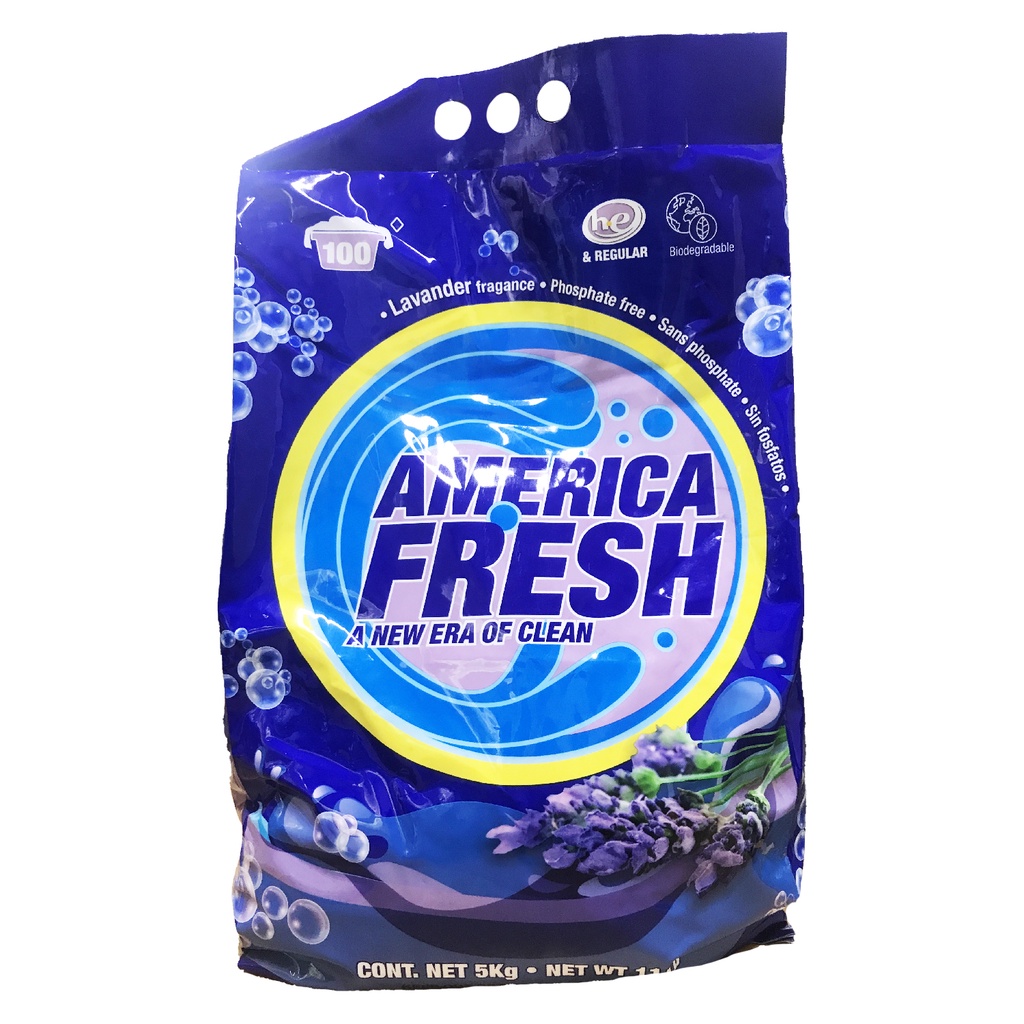 Bột giặt America Fresh Original Fragrance 5kg | Shopee Việt Nam