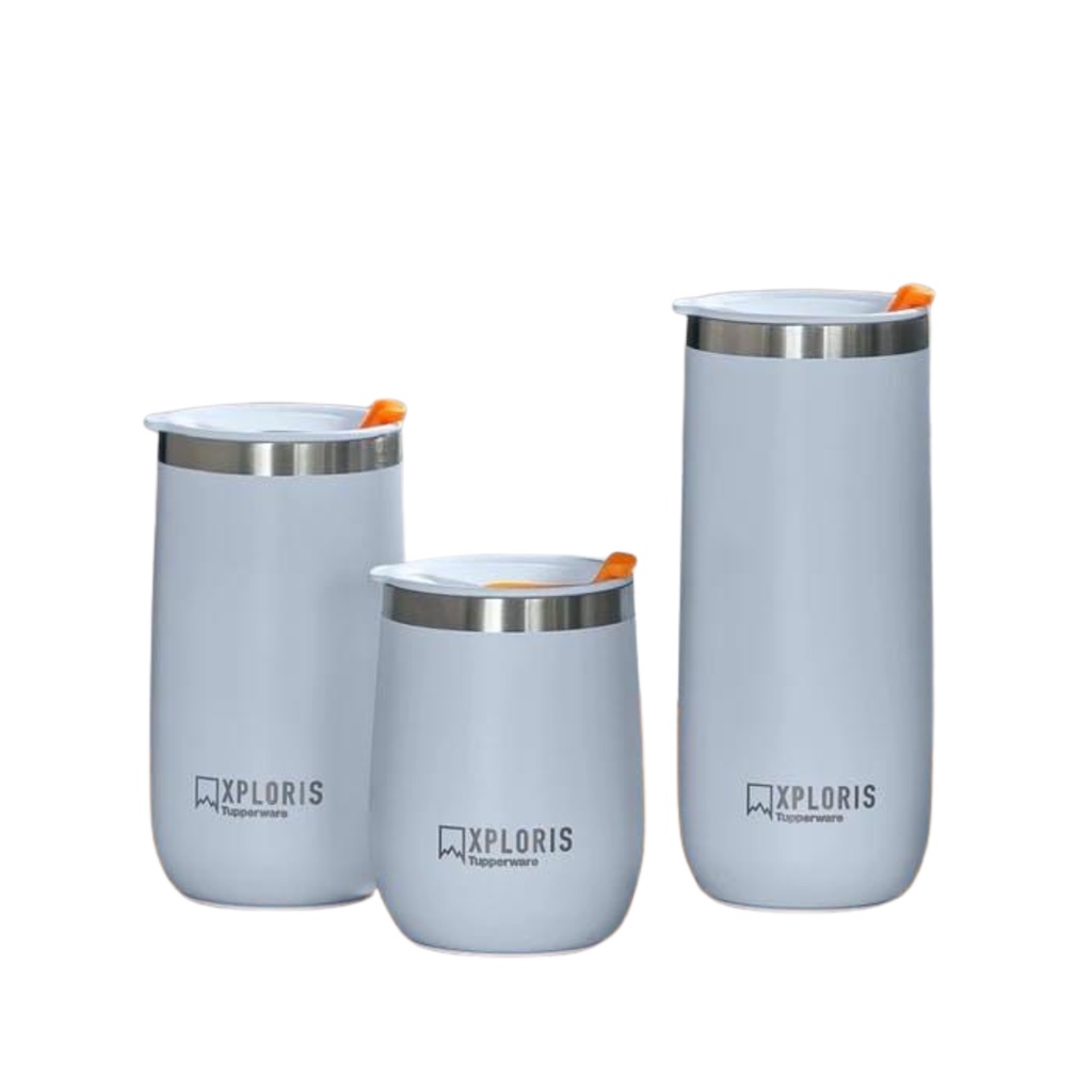 Bình/Ly giữ nhiệt Tupperware XPLORIS 230ml/350ml/470ml - Bảo hành 12 tháng - Lõi thép không gỉ ...