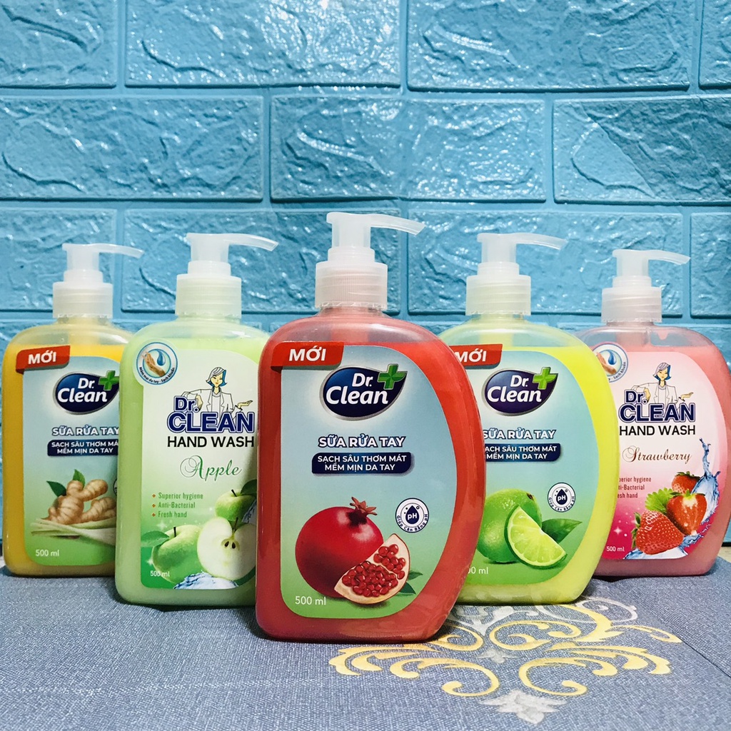 Nước rửa tay Dr.Clean 500ml | Shopee Việt Nam