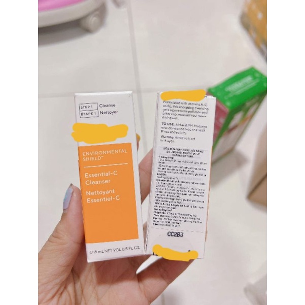 [ Minisize 15ml Công ty ] Sữa Rửa Mặt Murad Essential-C Cleanser. | Shopee Việt Nam