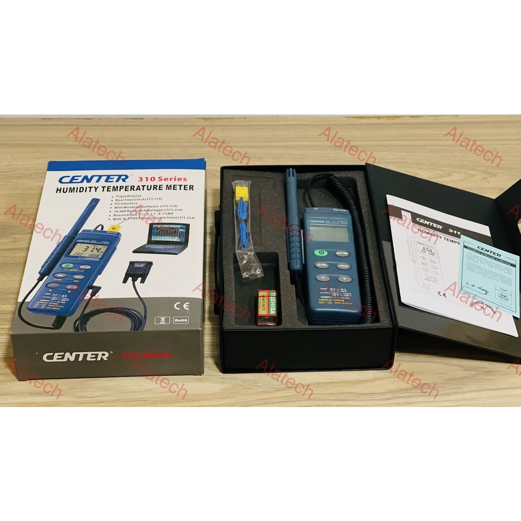 Thiết bị đo độ ẩm, nhiệt độ CENTER 311 (giá đã gồm thuế) | Shopee Việt Nam