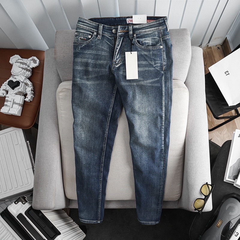 Quần jeans nam thời trang cao cấp co giãn dáng đứng xuất dư | Shopee ...