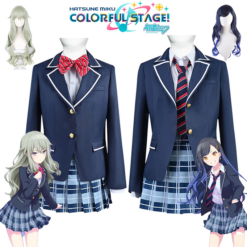New Project Sekai Colorful Stage Feat Cosplay Costume School Uniform ...
