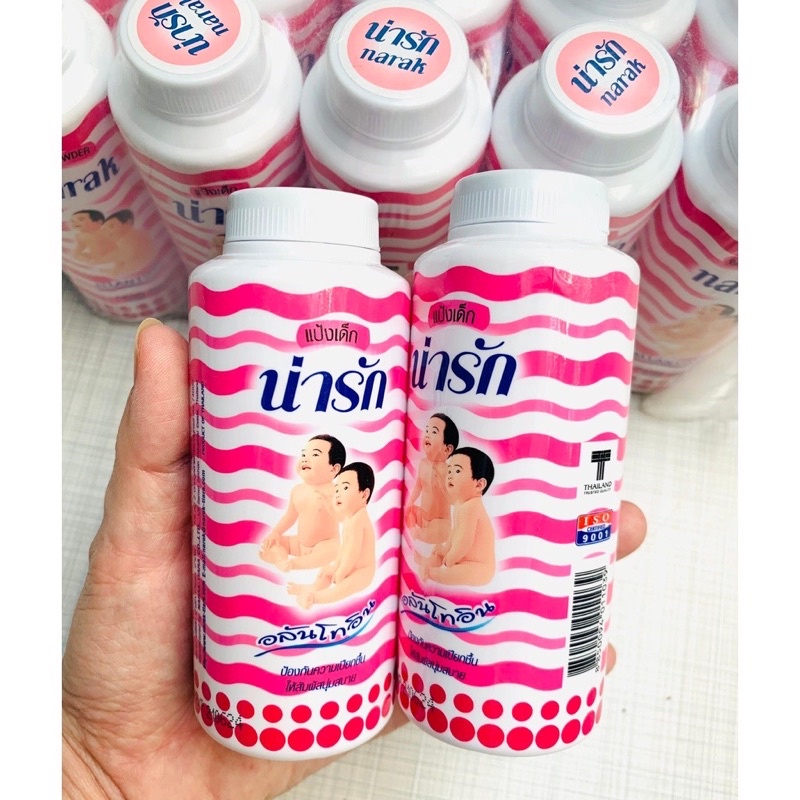 Phấn Rôm Em Bé NARAK Baby Powder Thái Lan 25g Giúp Da Bé Mịn Màng ...