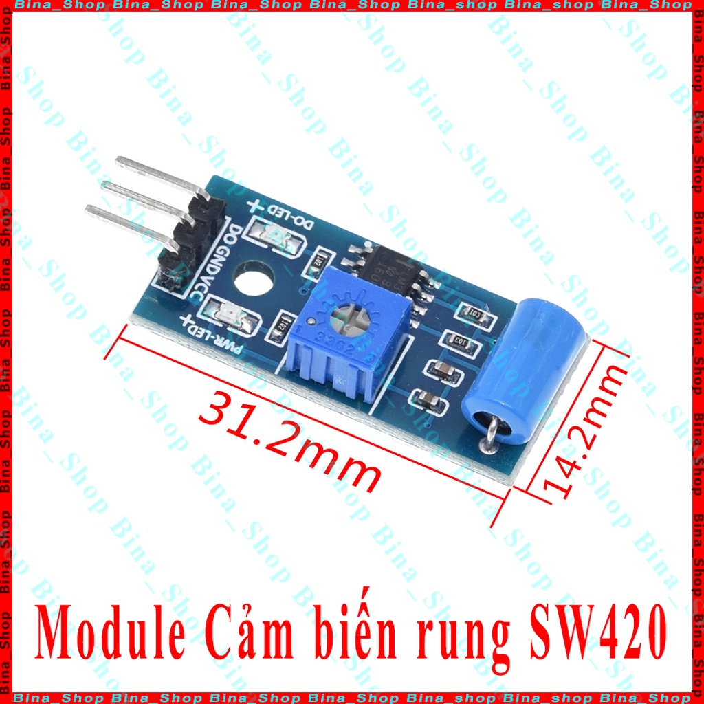 Module Cảm biến rung DC 3.3-5V SW-420 SW420 | Shopee Việt Nam