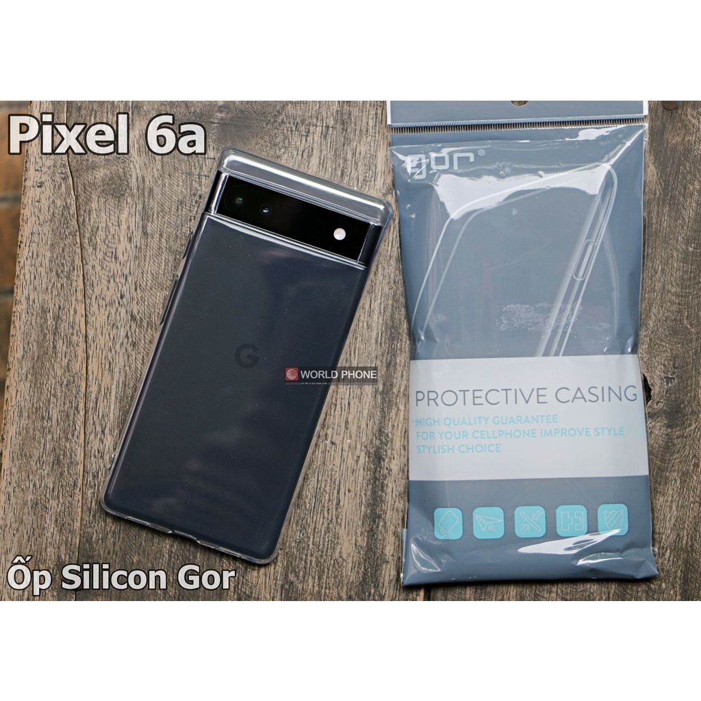 Ốp GOR Google GG Pixel 6a cao cấp hãng Gor trong suốt, chống ố vàng ...