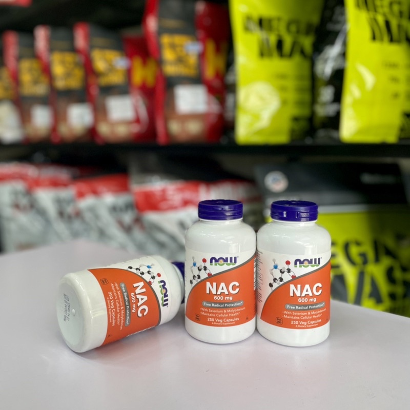 Viên Uống Giải Độc Gan NOW NAC 600g (250 viên) | Shopee Việt Nam