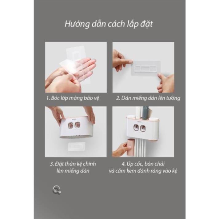 [Sẵn] Bộ nhả kem đôi ECOCO, Bộ 4 cốc từ tính, thông minh, cao cấp cực gọn E1802 | Shopee Việt Nam