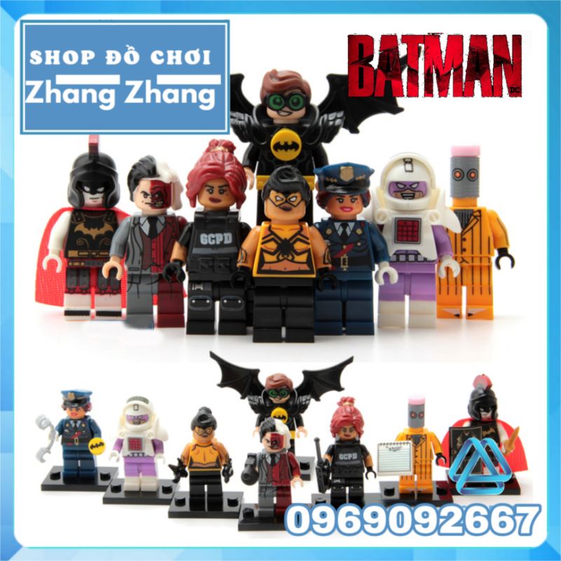 Đồ chơi Xếp hình Batman - Barbara Gordon - Two Face - Robin - The ...