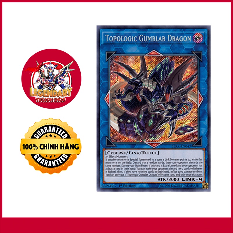 [Thẻ Bài Yugioh Chính Hãng] Topologic Gumblar Dragon | Shopee Việt Nam