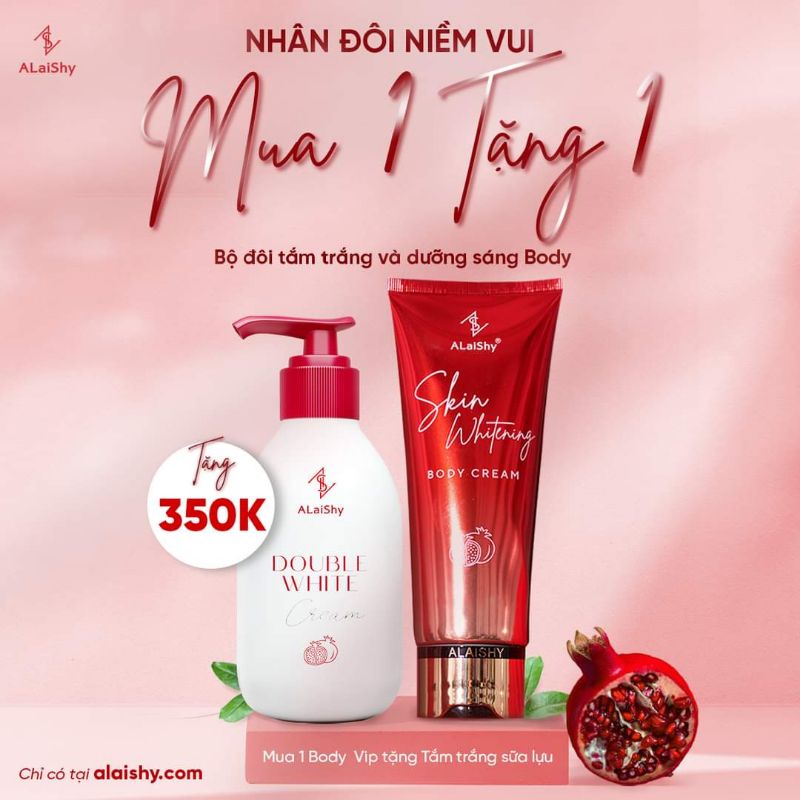Kem dưỡng trắng da body Vip Vitamin C phân tử nước Alaishy | Shopee ...