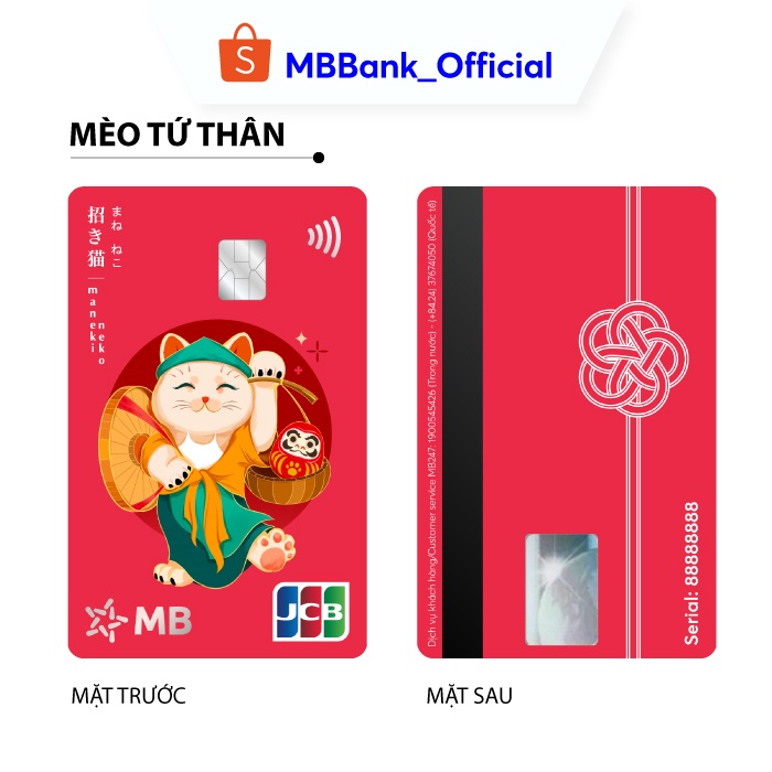 Toàn quốc [Evoucher& Dịch vụ] Dịch vụ phát hành thẻ MB Hi Collection ...