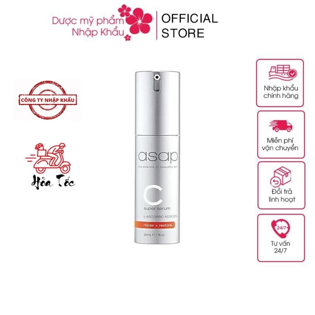 [HÀNG NHẬP KHẨU] Tinh Chất Dưỡng Trắng Sáng Da Vitamin C Asap Super C ...