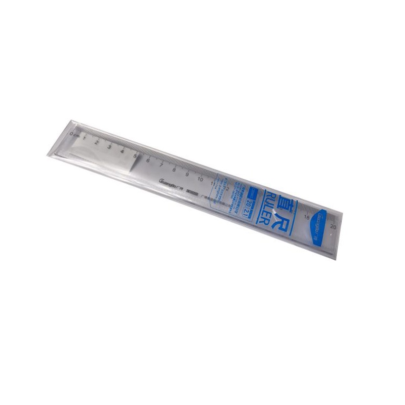 Thước nhựa trong GUANGBO chiều dài 20cm | Shopee Việt Nam