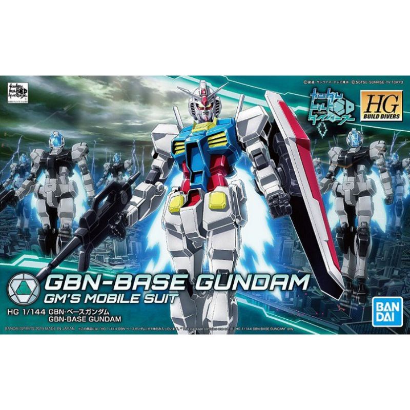 Mô hình lắp ráp HGBD GBN-Base Gundam 2nd | Shopee Việt Nam
