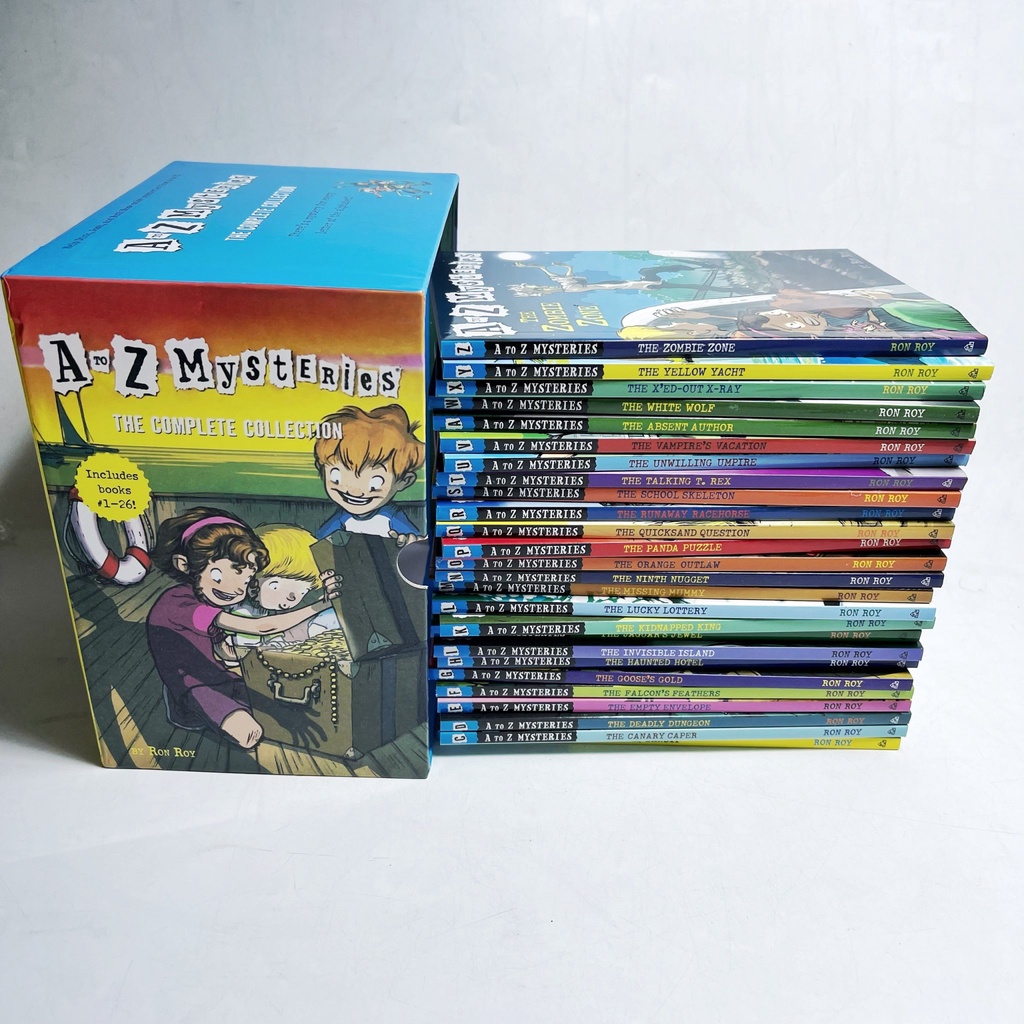 Sách – A To Z Mysteries nhập 26 cuốn box set kèm file audio | Shopee ...