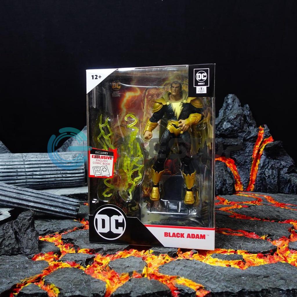 McFarlane Mô hình Page Punchers Black Adam dòng DC Multiverse Black ...