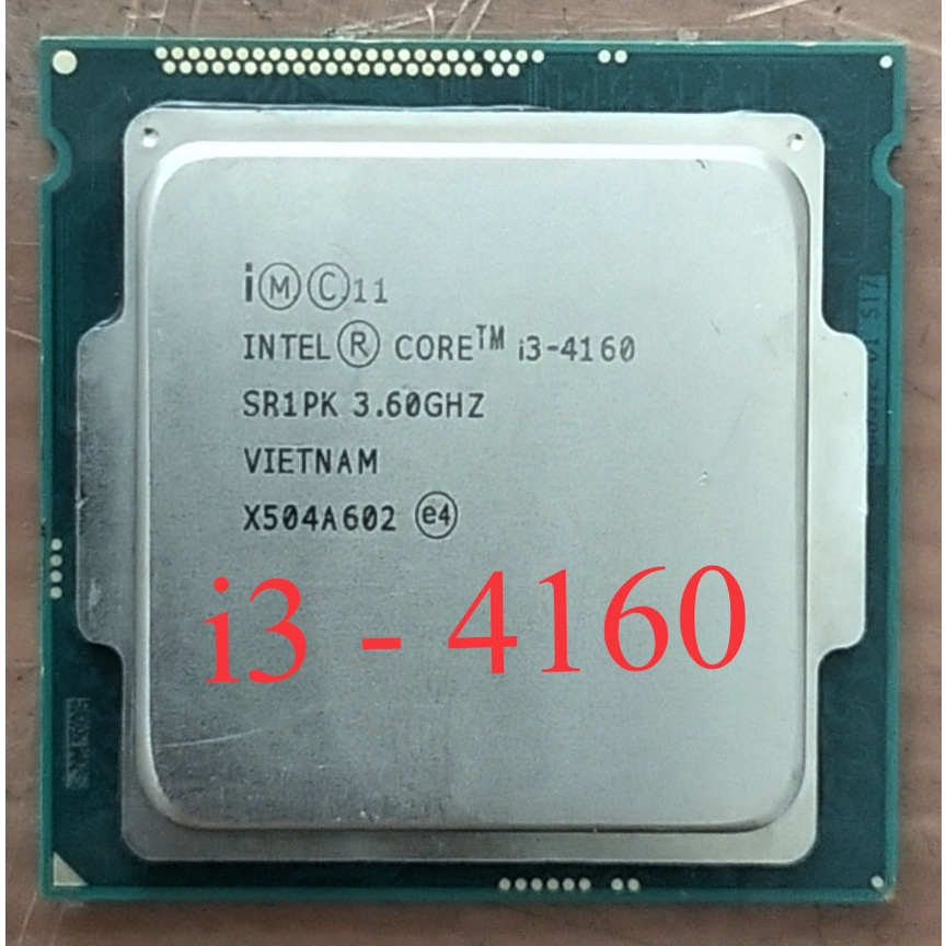 CPU i3 - 4160 socket 1150 dùng cho main H81 , B85... | Shopee Việt Nam