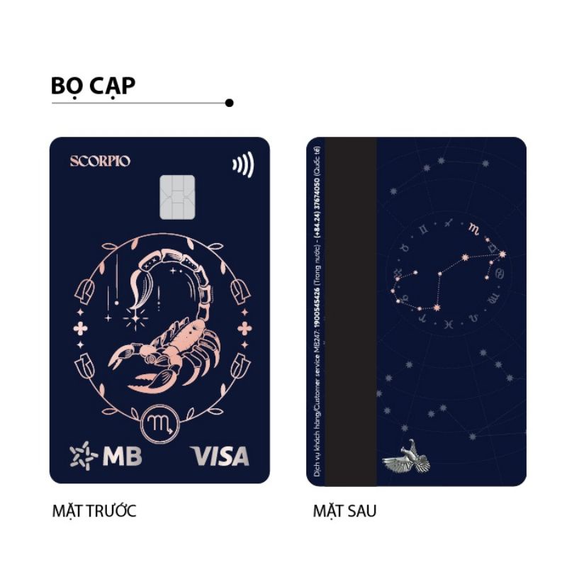 Bọ Cạp - Thẻ Hi collection cung hoàng đạo MBBank | Shopee Việt Nam