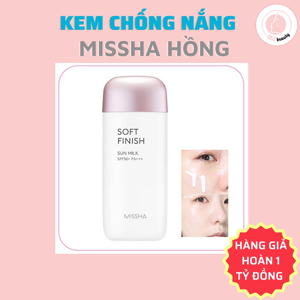 Kem chống nắng Missha Soft Finish Sun Milk 70ml | Shopee Việt Nam