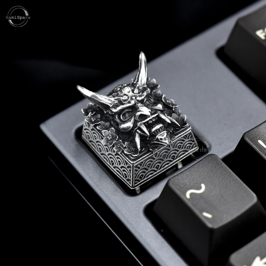 Keycap bạc Hanya Sakura Type 4 - Nami Space - Nút bấm bàn phím cơ 1U ...