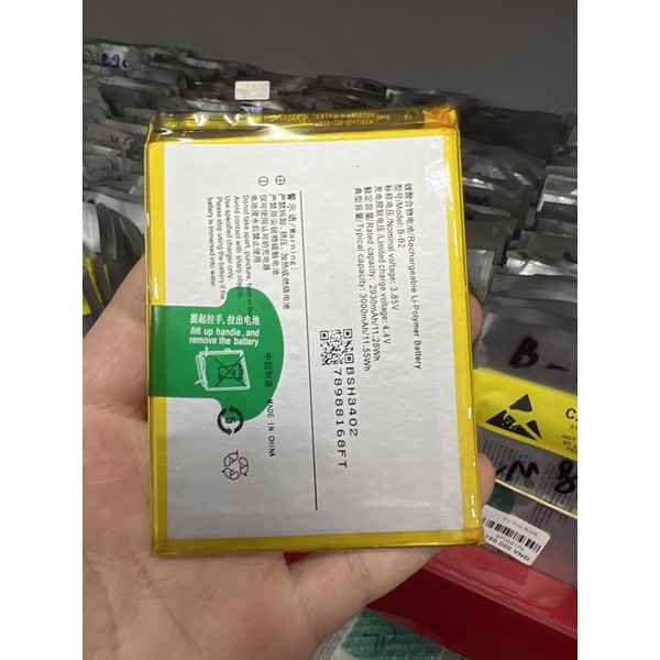 Pin Vivo B-B2/ Pin Vivo V5/ V5s ( 3000 mAh ) Dung lượng chuẩn bảo hành ...